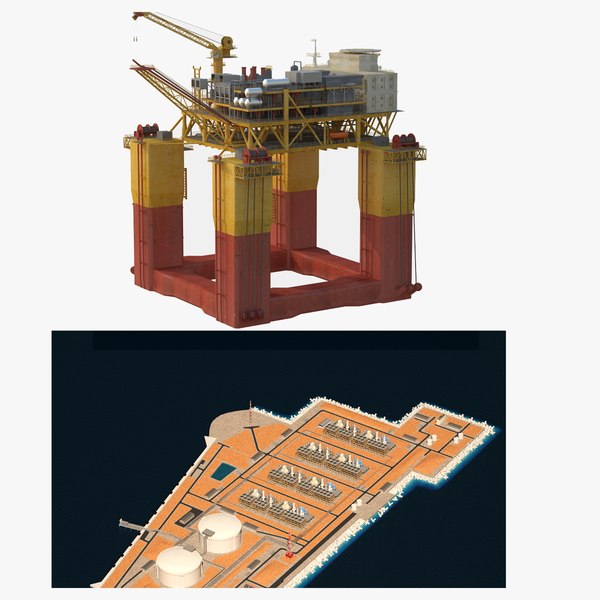 LNG 공장 및 장비 3D 모델 - TurboSquid 1580567