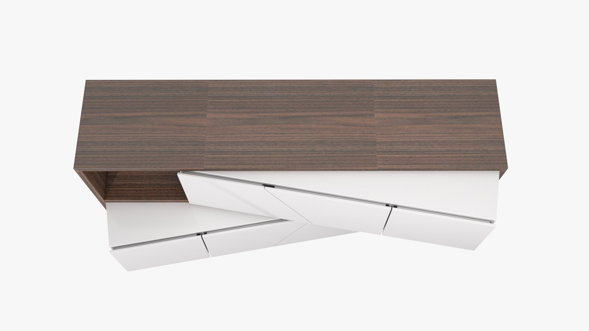 3D Skew Credenza - TurboSquid 2245758