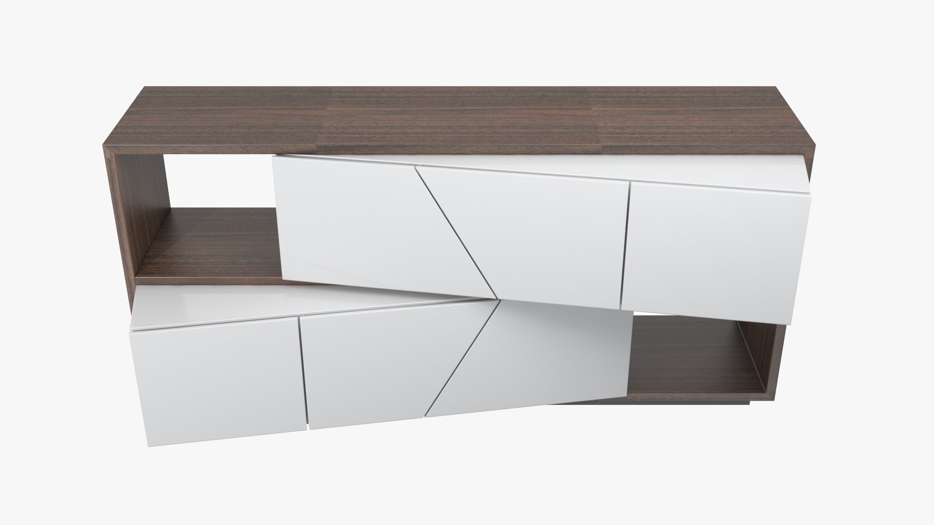 3D Skew Credenza - TurboSquid 2245758