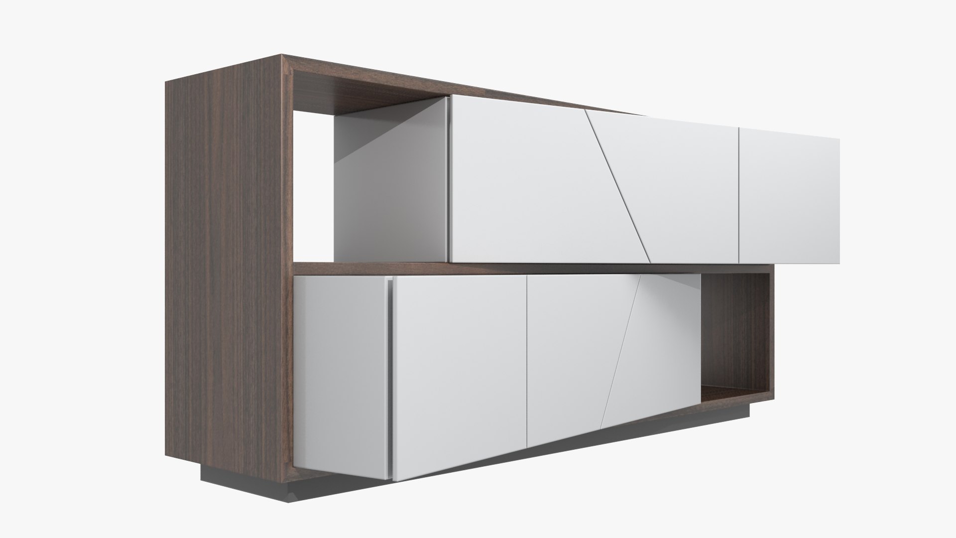 3D Skew Credenza - TurboSquid 2245758