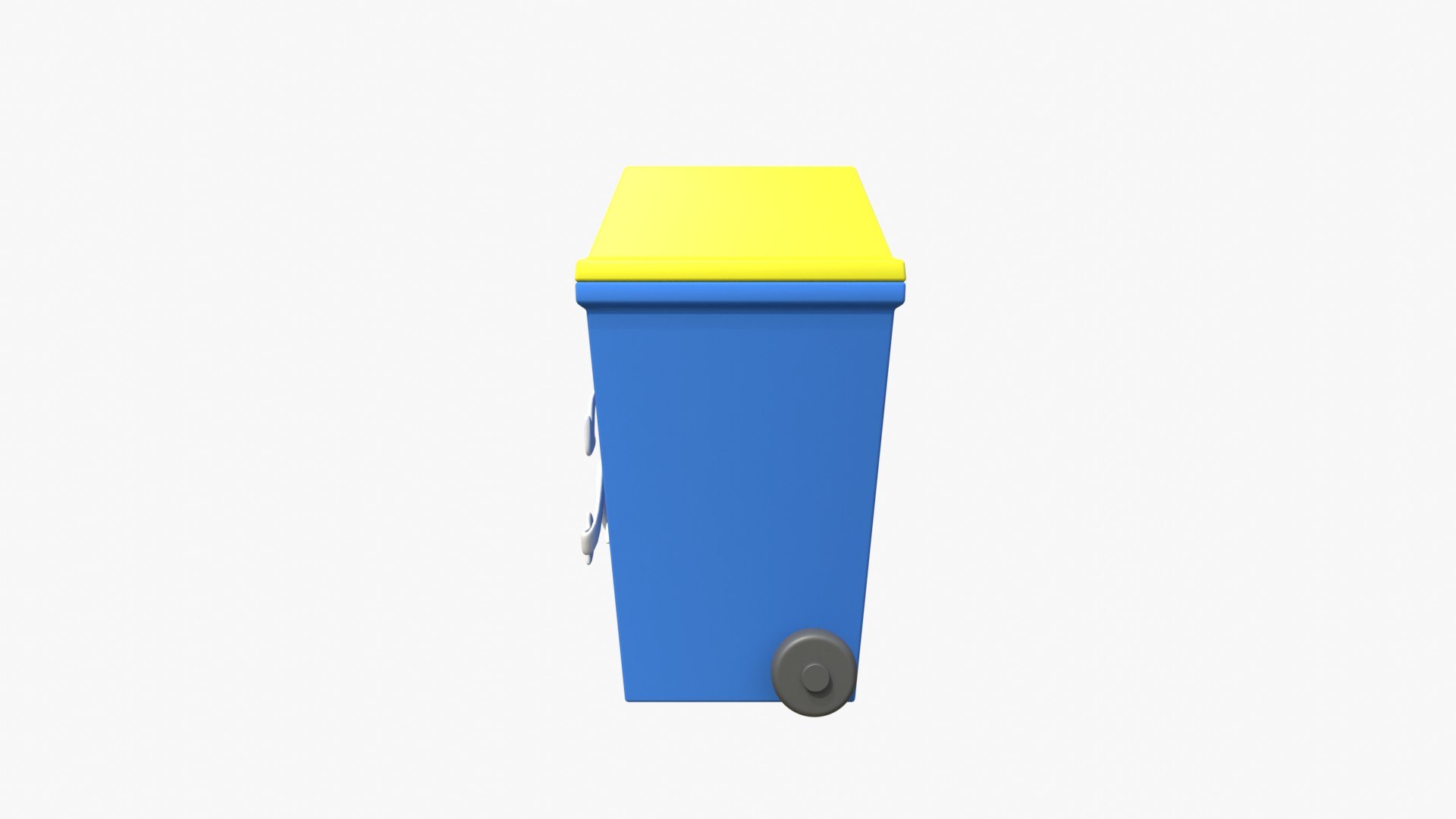 3D Garbage Can Model - TurboSquid 2256765