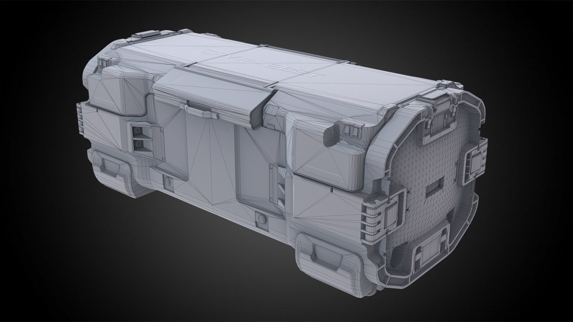 Hard Surface Game-Ready Case 3D model - TurboSquid 2098332