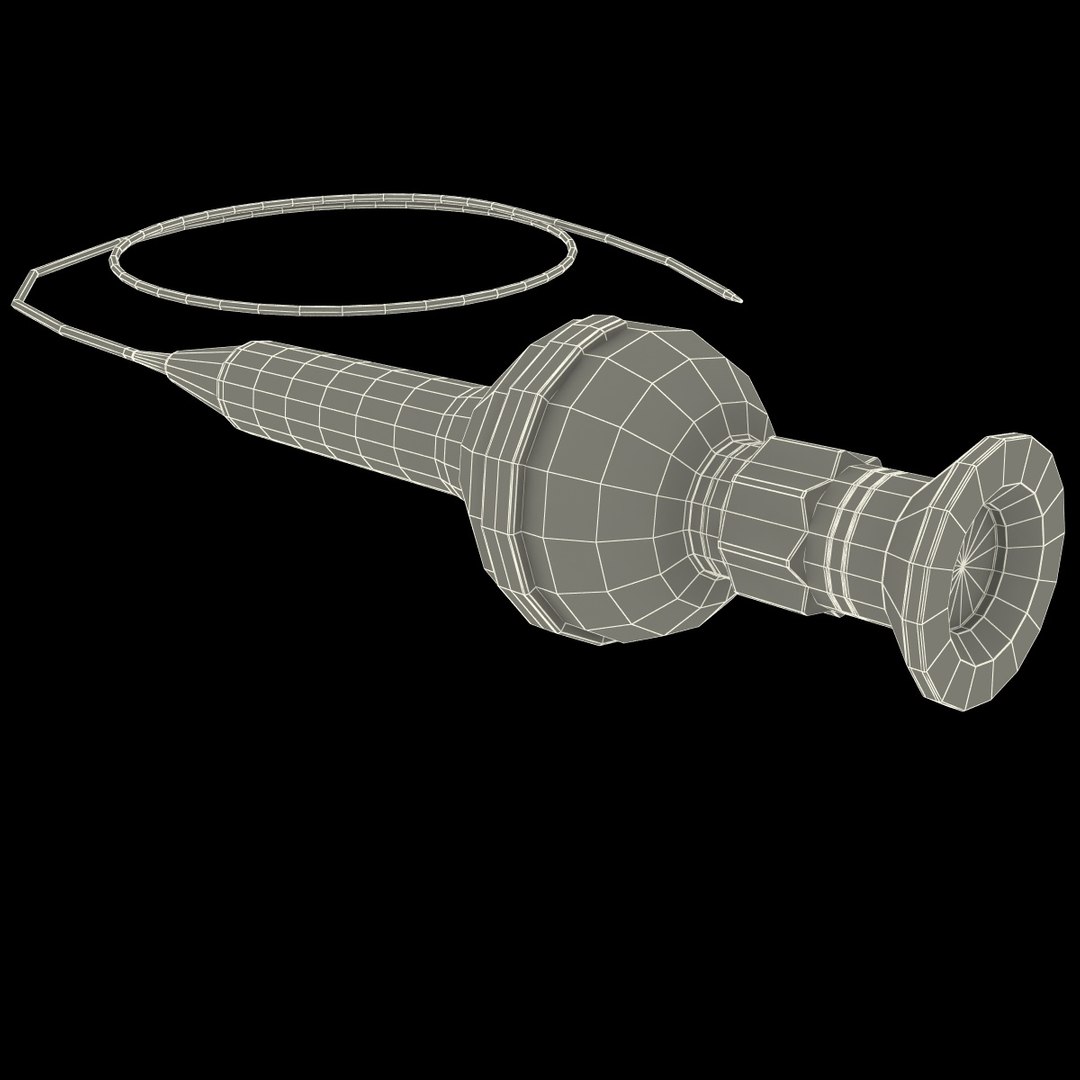Endoscope Scope 3d Max