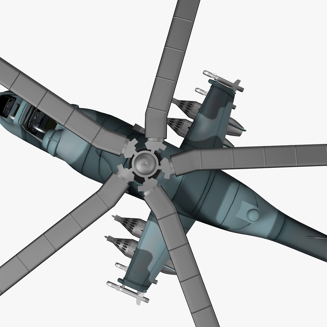 Mil Hind 3D - TurboSquid 1188384