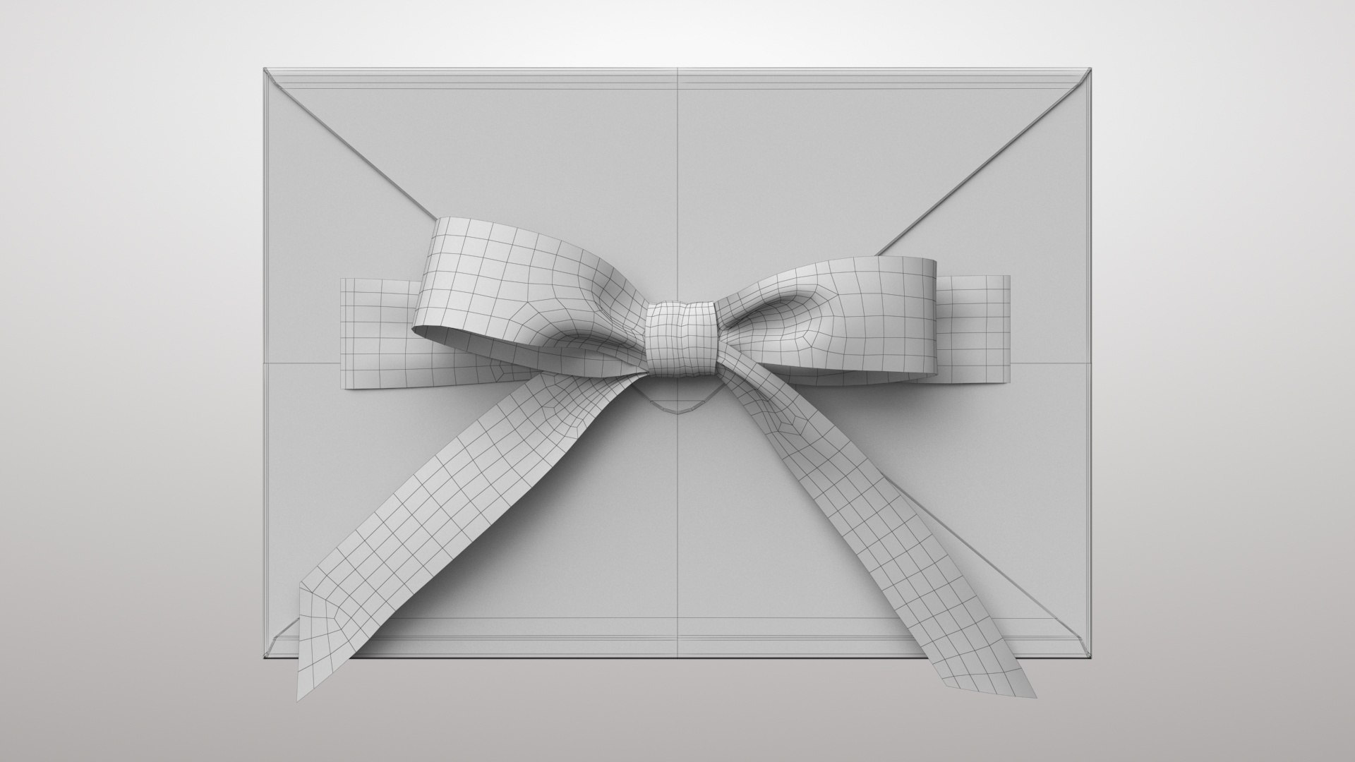 Envelope With Bow 03v PBR 3D Model - TurboSquid 1953920