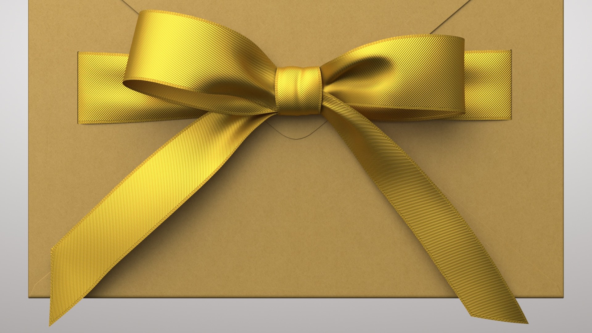 Envelope With Bow 03v PBR 3D Model - TurboSquid 1953920