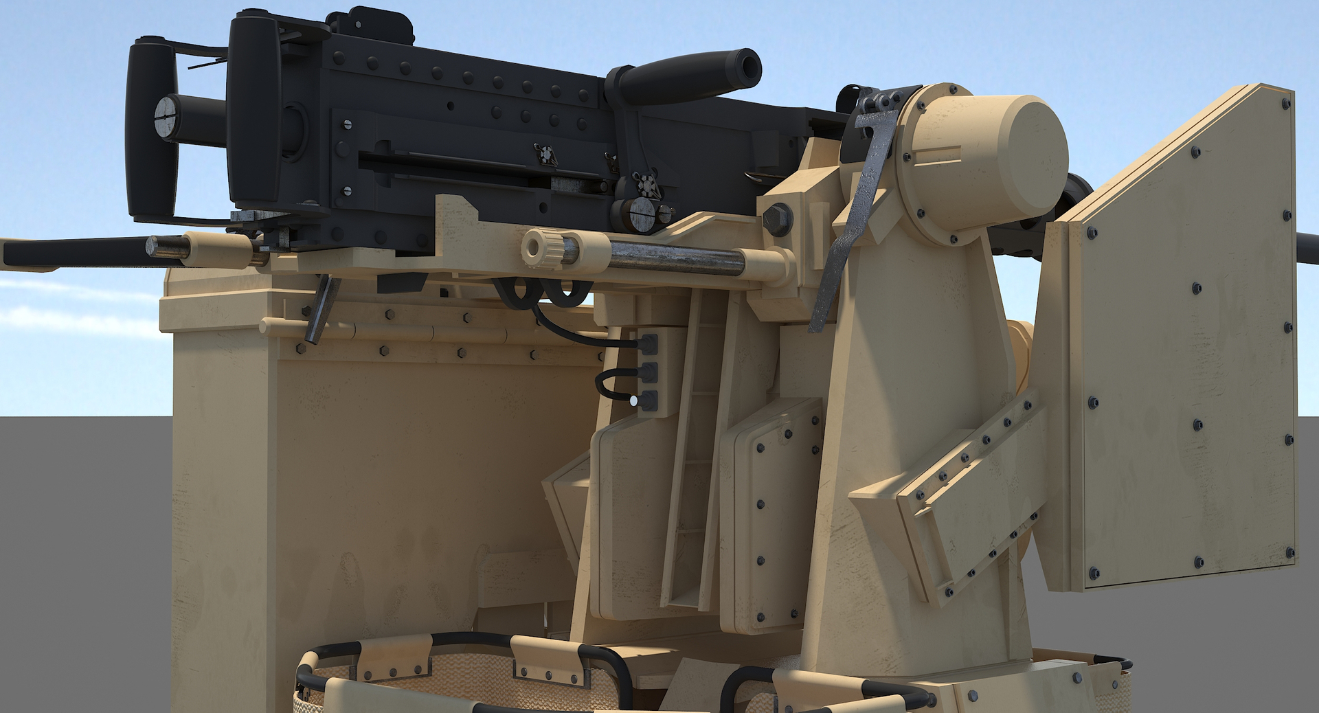 3D m153 crows ii - model - TurboSquid 1290794