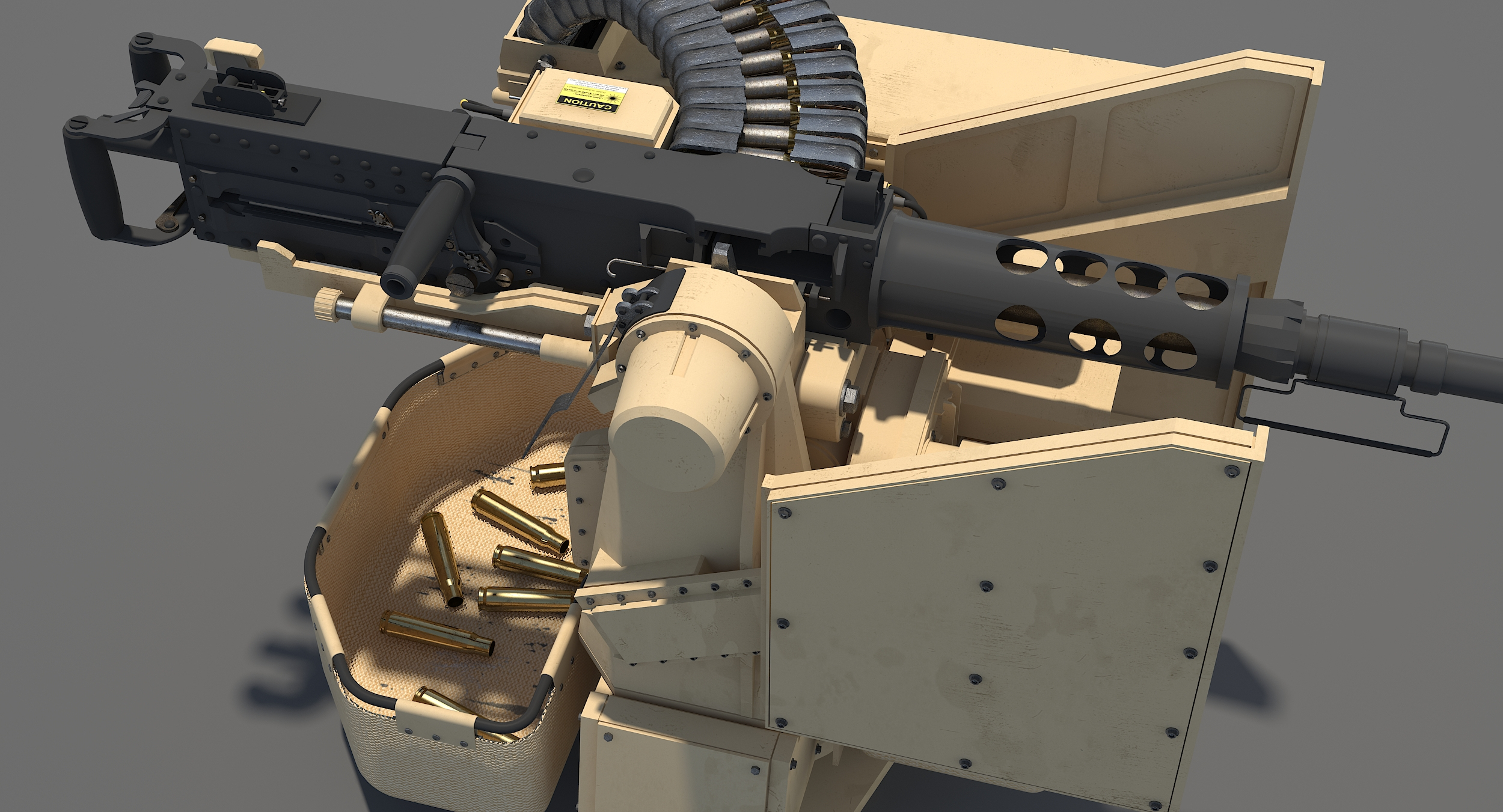 3D m153 crows ii - model - TurboSquid 1290794