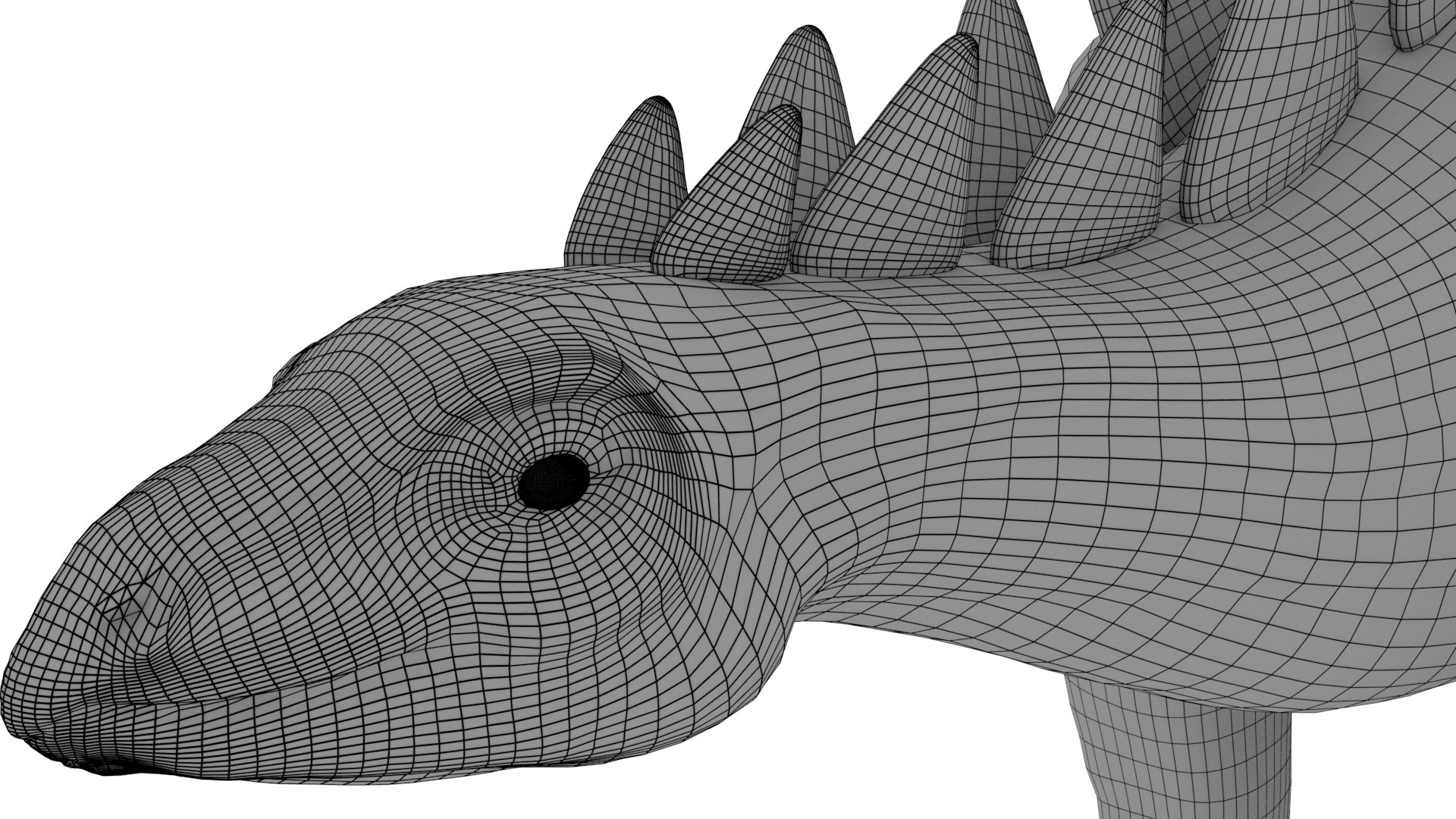 3D stegosaurus dinosaur animal - TurboSquid 1493196