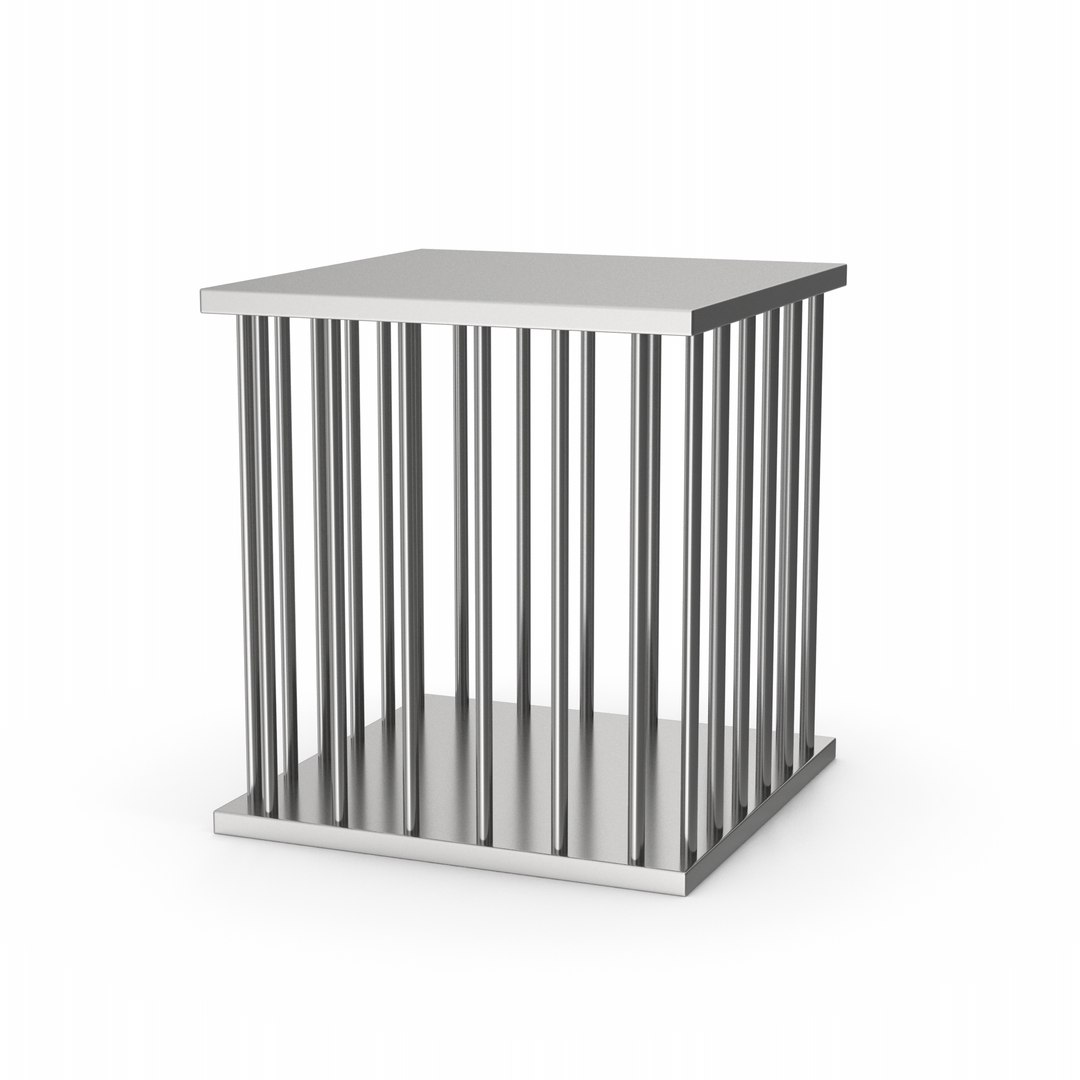 3D Steel Cage - TurboSquid 2159759