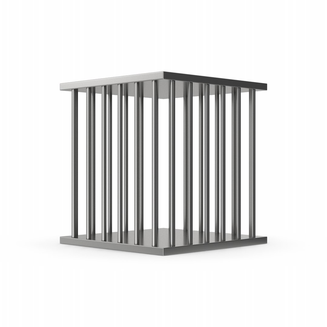3D Steel Cage - TurboSquid 2159759