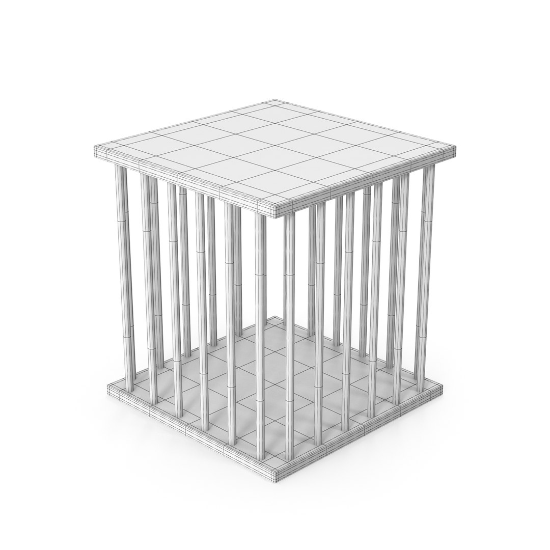 3D Steel Cage - TurboSquid 2159759