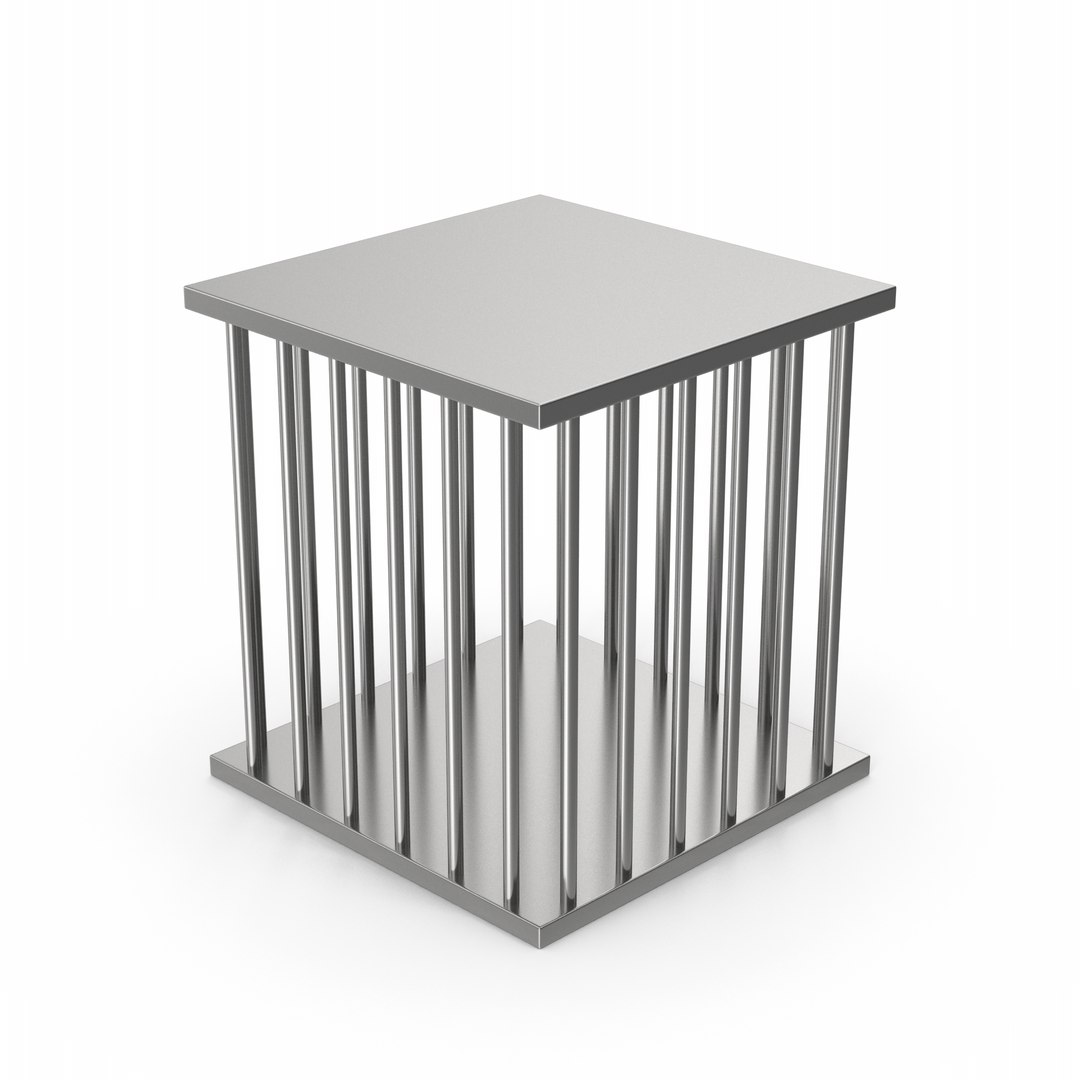 3D Steel Cage - TurboSquid 2159759