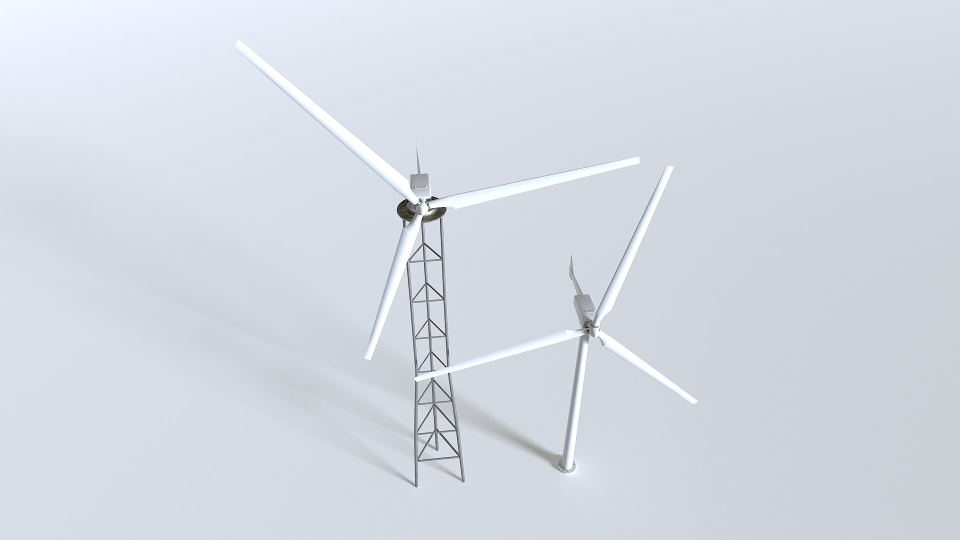 Rooftop Wind Turbine 3D Model - TurboSquid 2324333