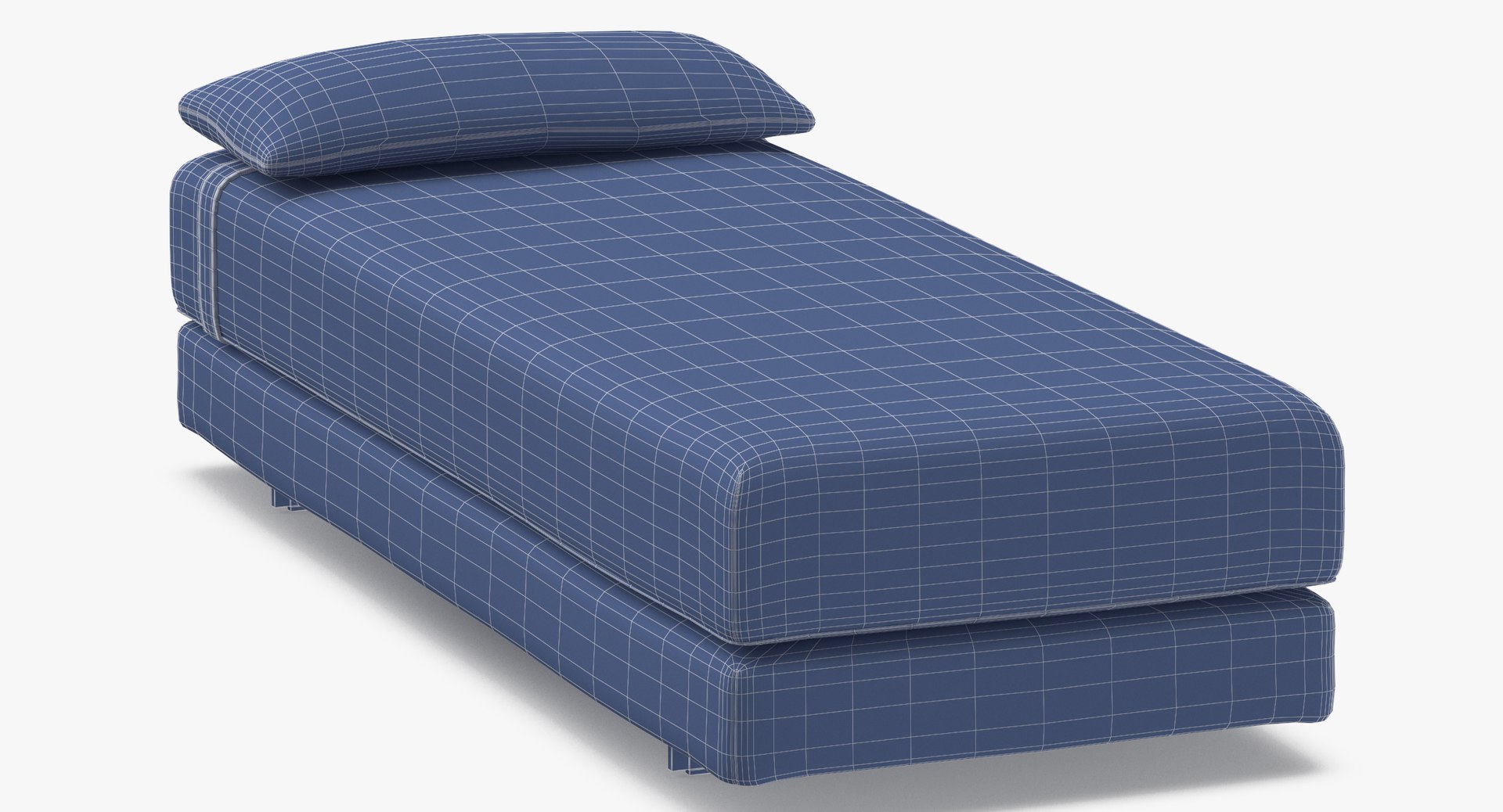 Modern daybed 3D model - TurboSquid 1267726