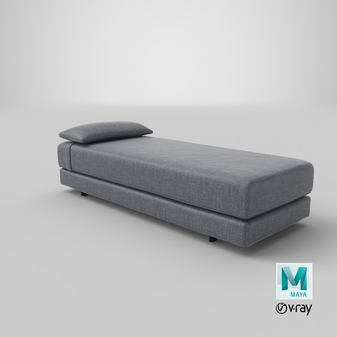 Modern daybed 3D model - TurboSquid 1267726