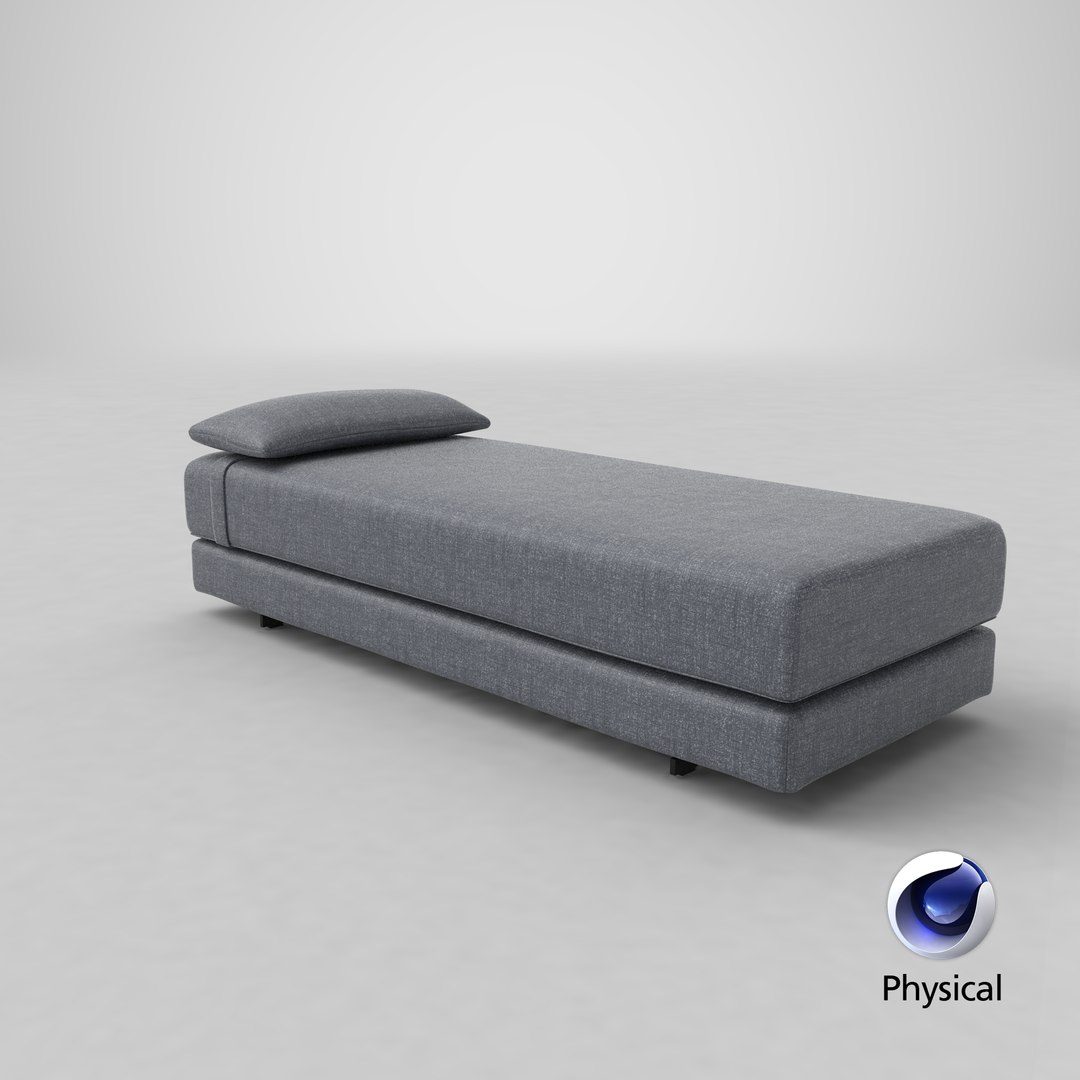 Modern daybed 3D model - TurboSquid 1267726