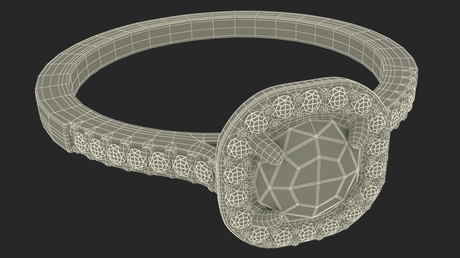 3D Engagement Rings Silver Color - TurboSquid 2170123