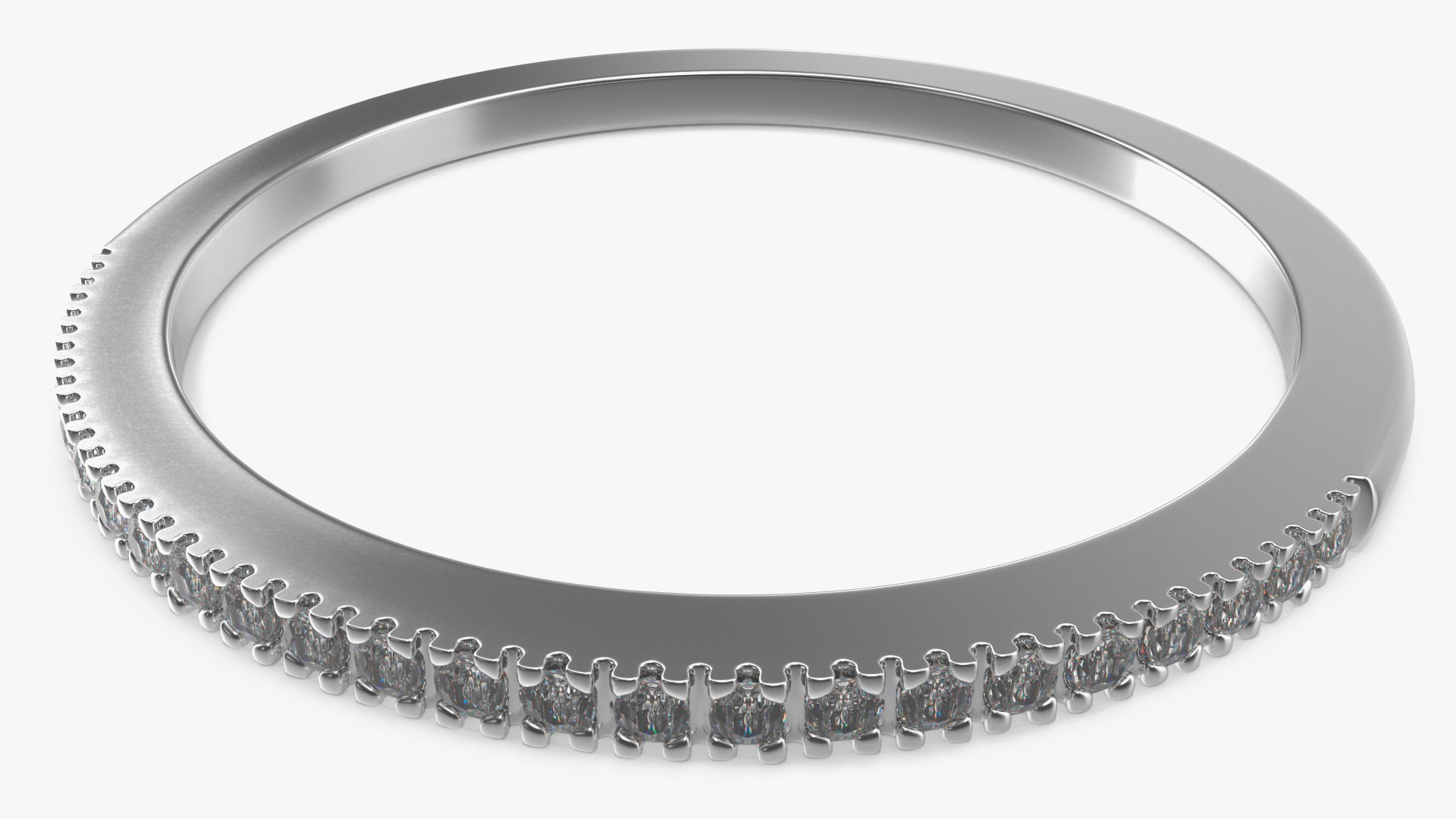 3D Engagement Rings Silver Color - TurboSquid 2170123