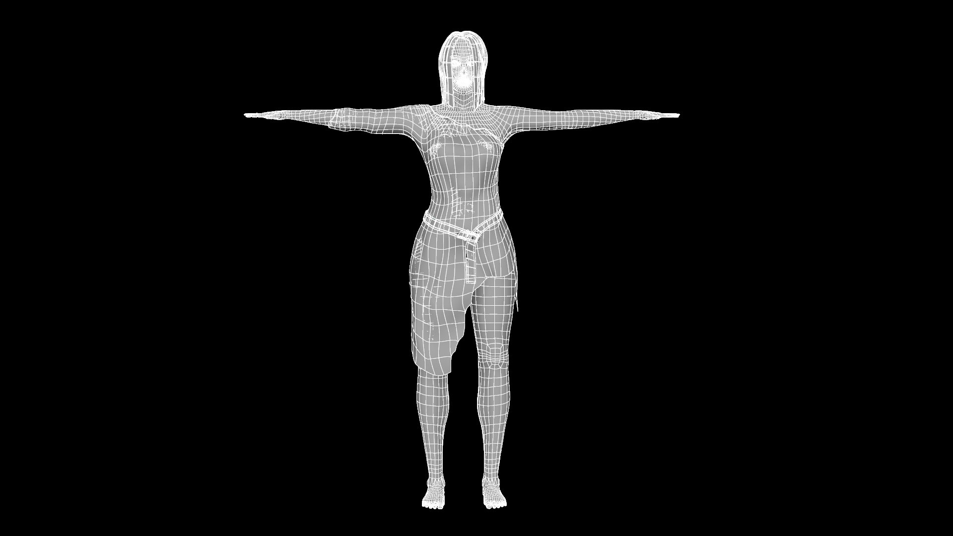 Young Woman Bea 3D Model - TurboSquid 2262791