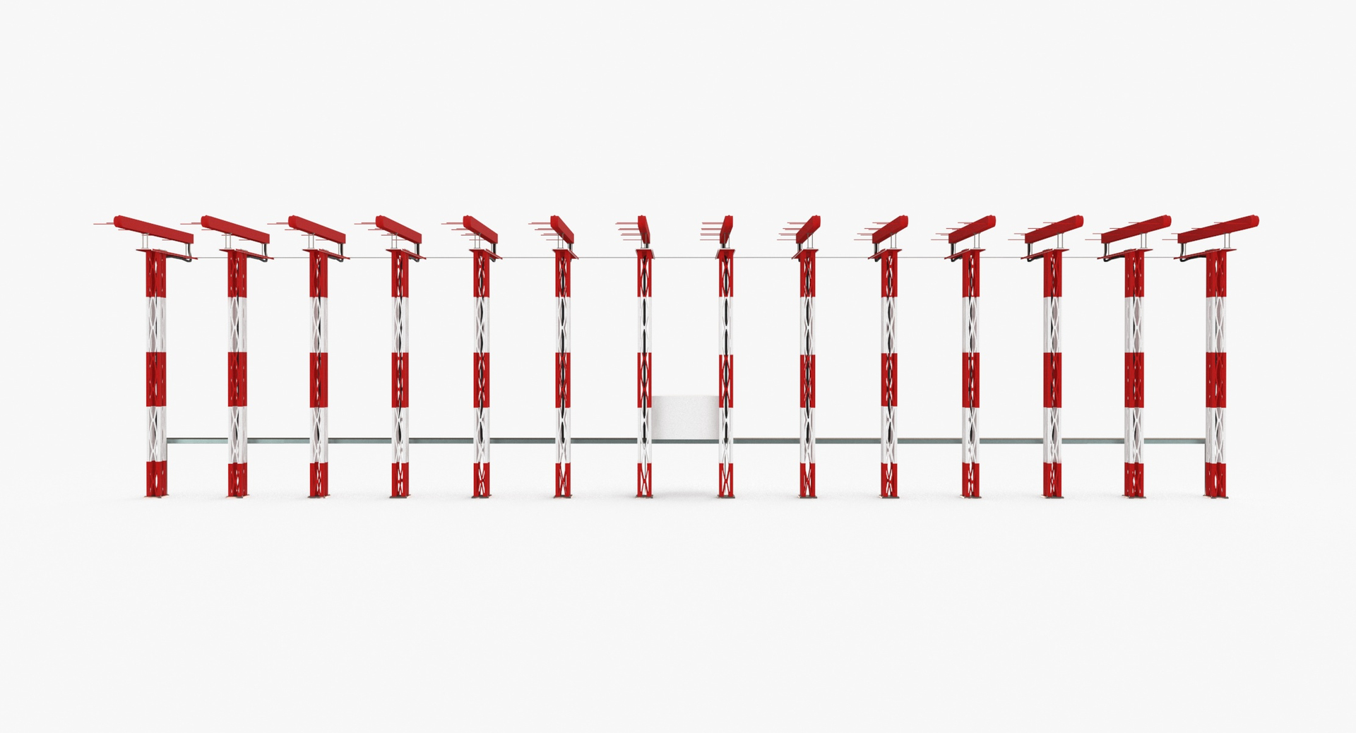 3D Model Instrument Landing System Mast Clean - TurboSquid 2079918