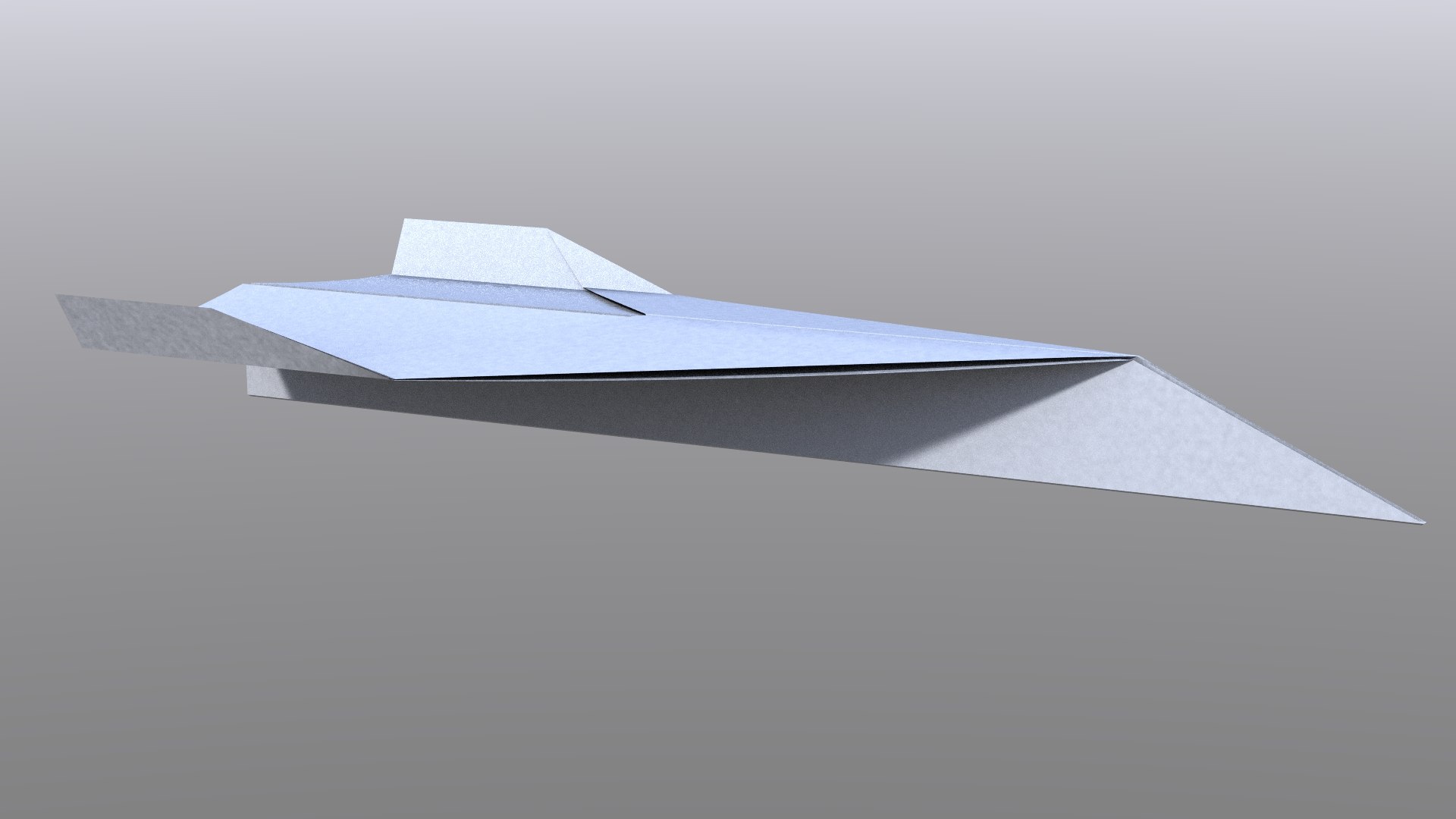 Paper Airplane 3D Model - TurboSquid 2032457