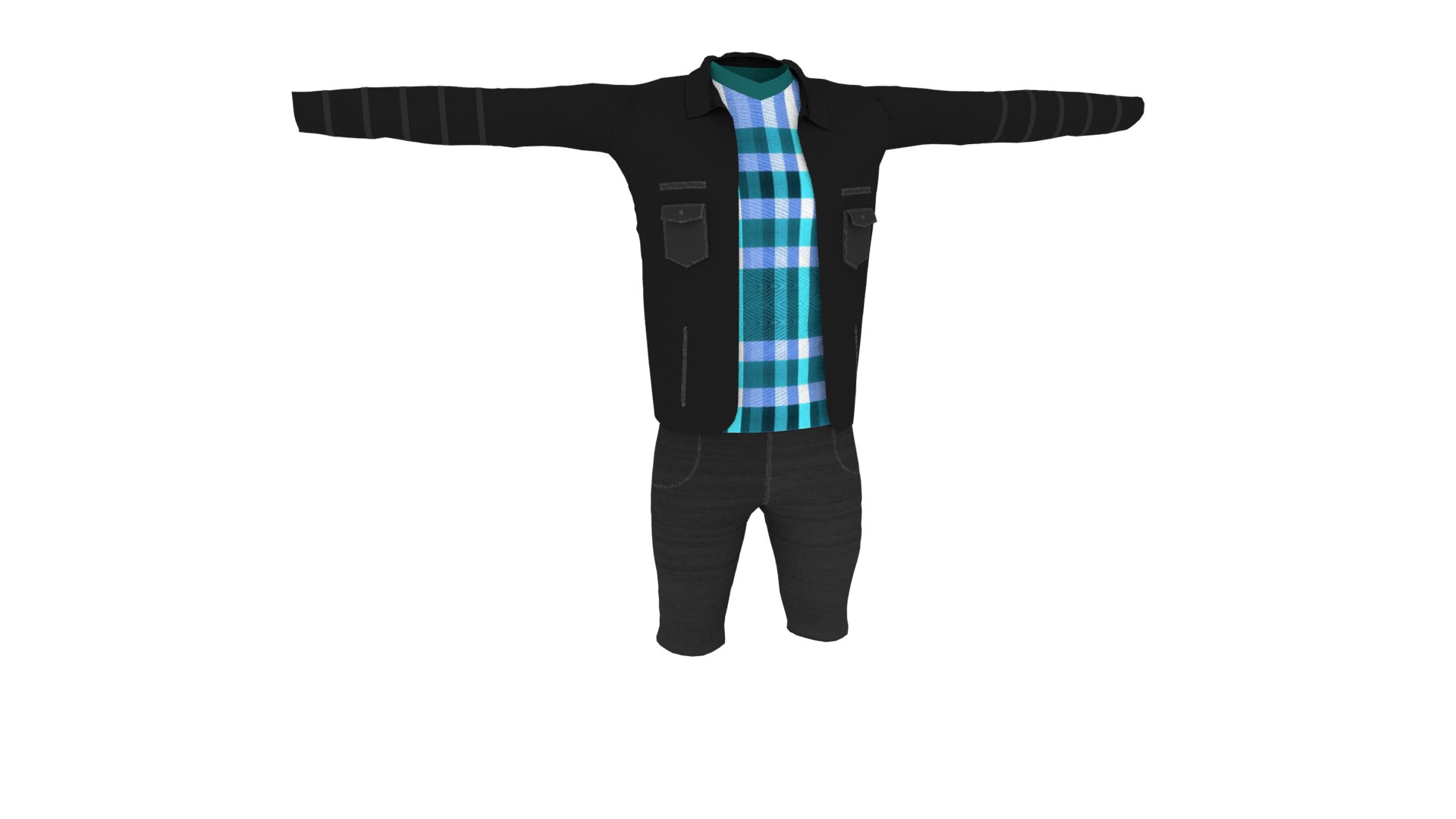 3D Man Outfit - TurboSquid 2109876