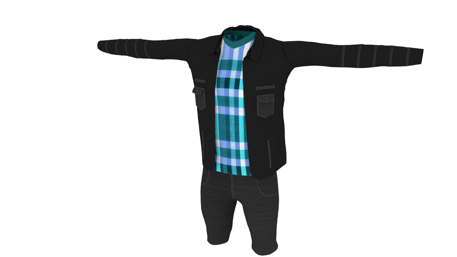 3D Man Outfit - TurboSquid 2109876