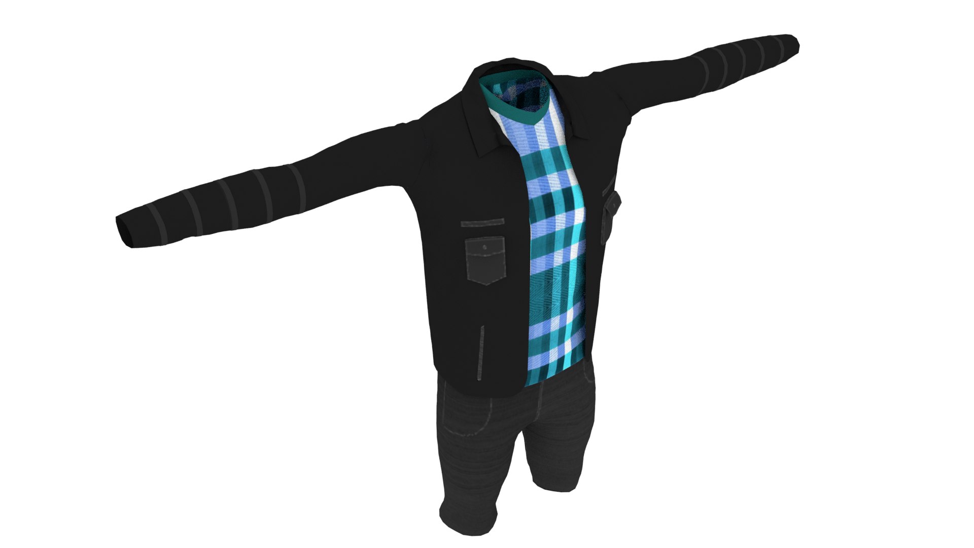 3D Man Outfit - TurboSquid 2109876