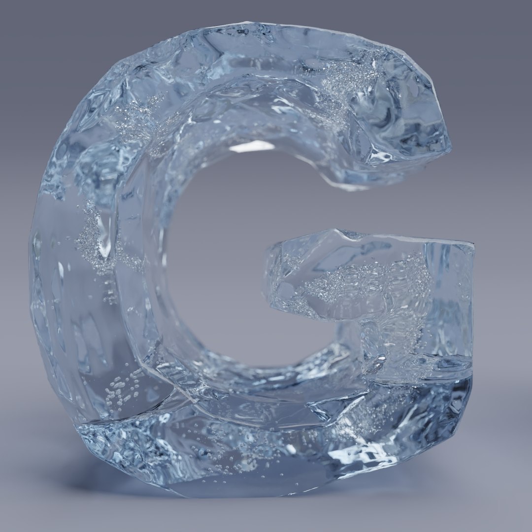 Letter G Model - TurboSquid 1341422