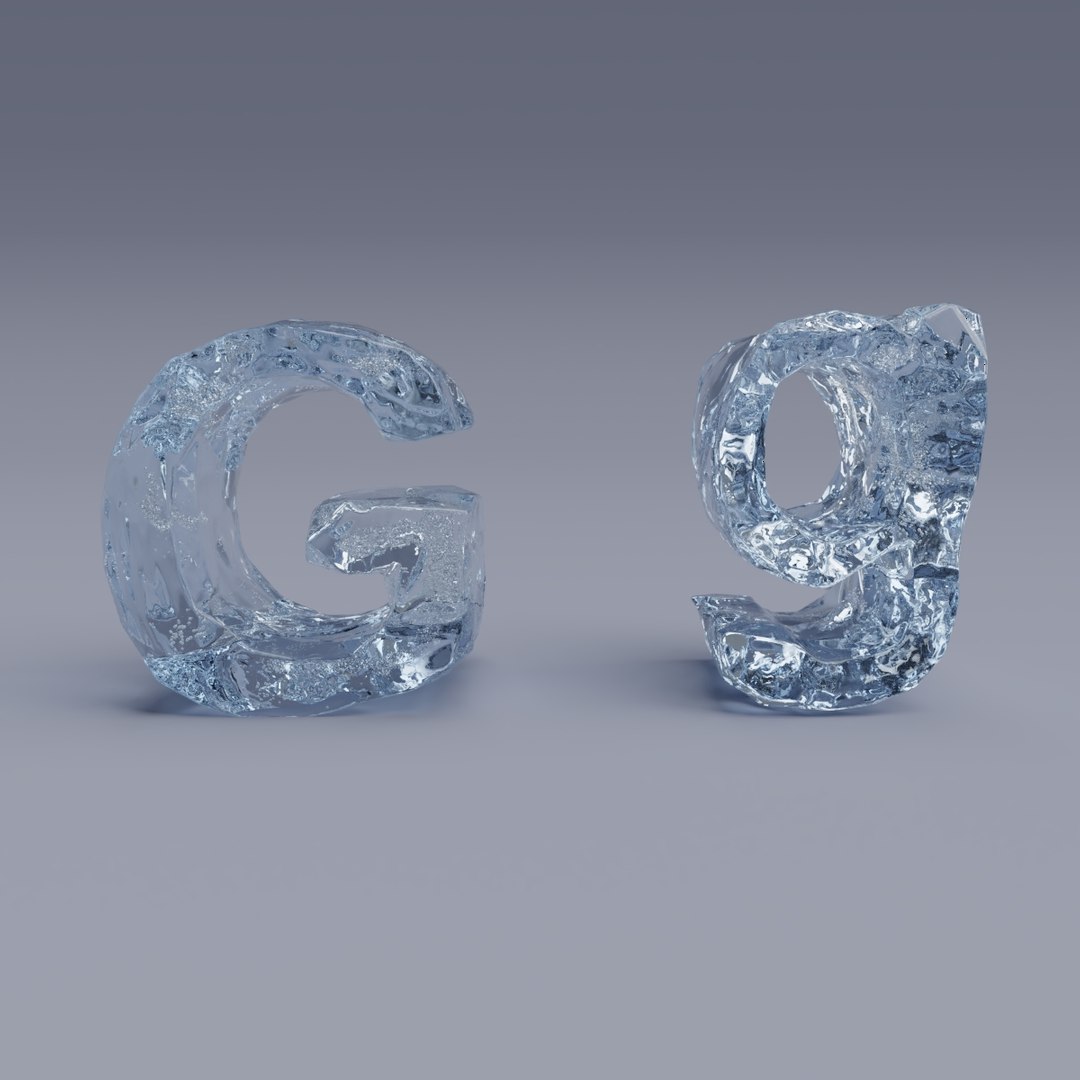 Letter G Model - TurboSquid 1341422