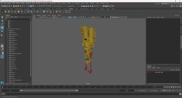 3D модель НОЯБРЬ TDX 1250 - TurboSquid 2320248
