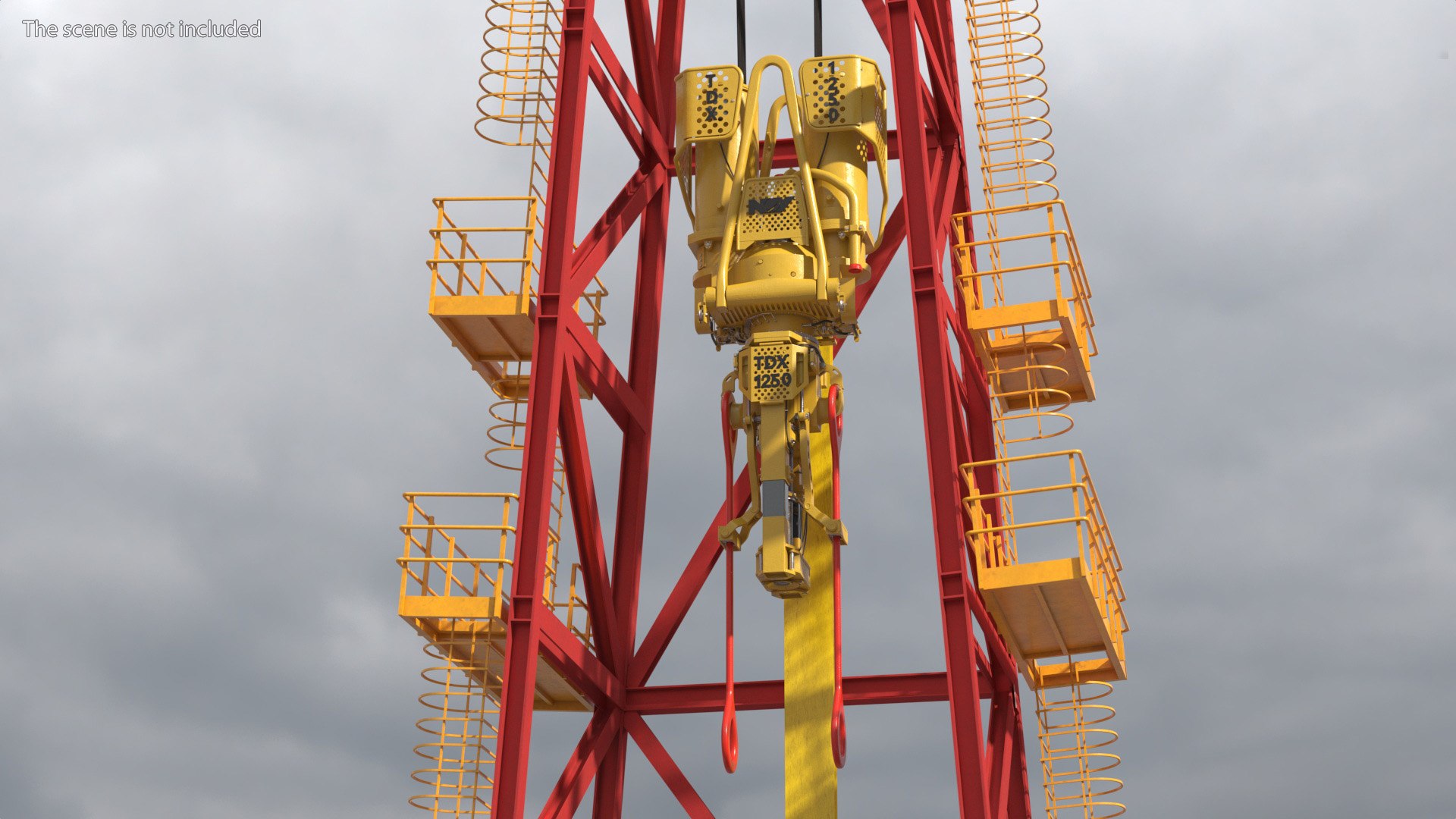 3D NOV TDX 1250 - TurboSquid 2320248