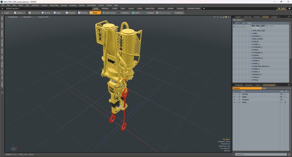3D модель НОЯБРЬ TDX 1250 - TurboSquid 2320248