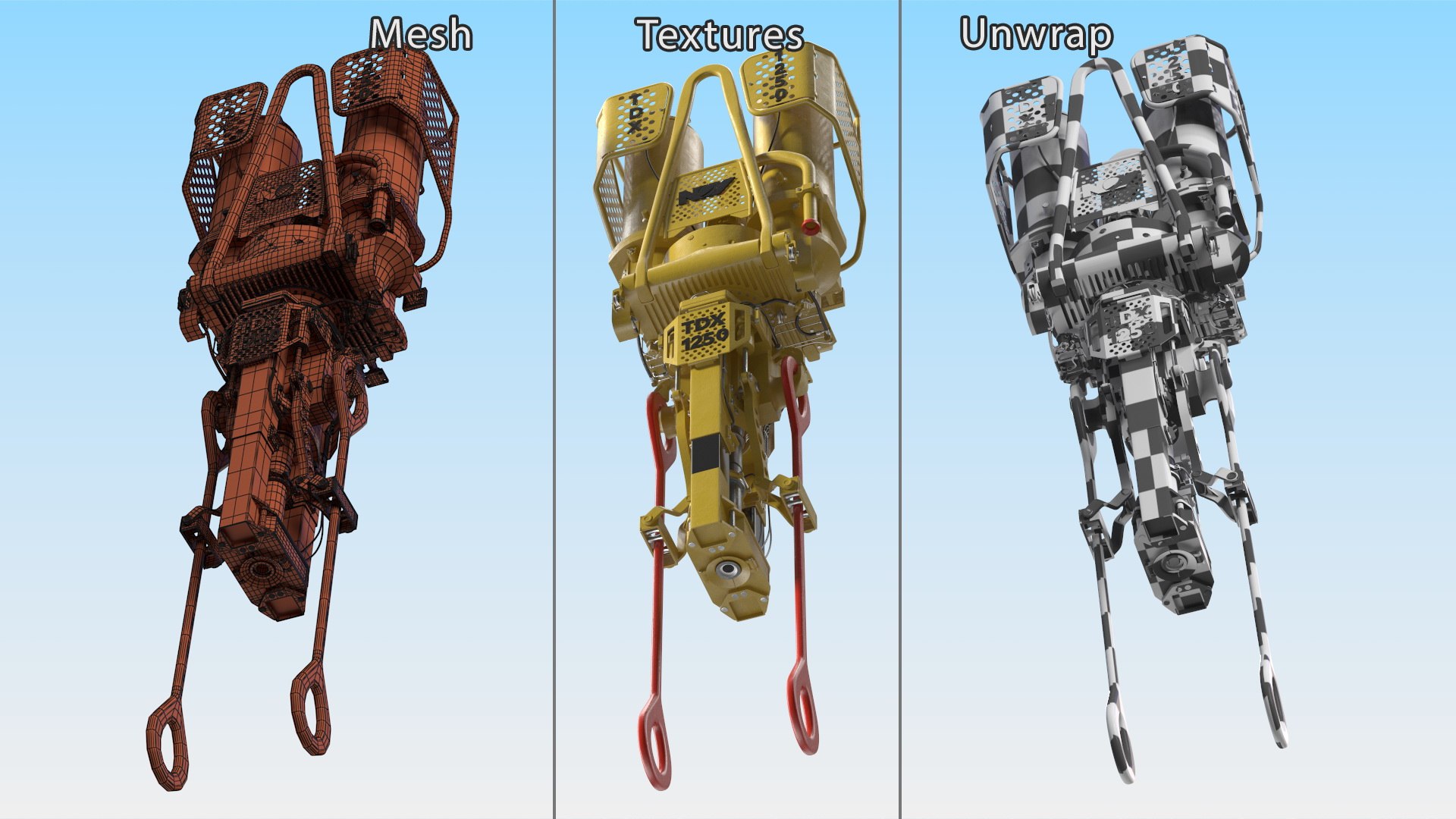 3D NOV TDX 1250 - TurboSquid 2320248