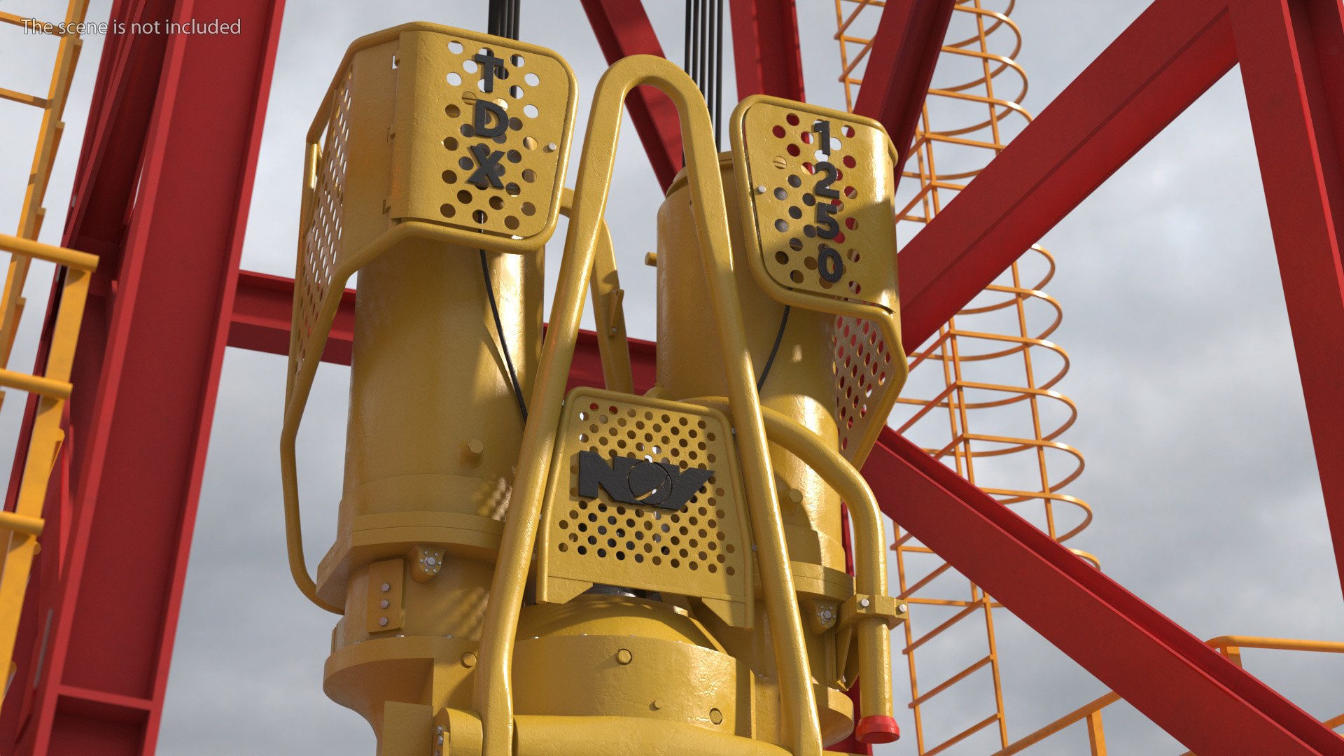 3D NOV TDX 1250 - TurboSquid 2320248