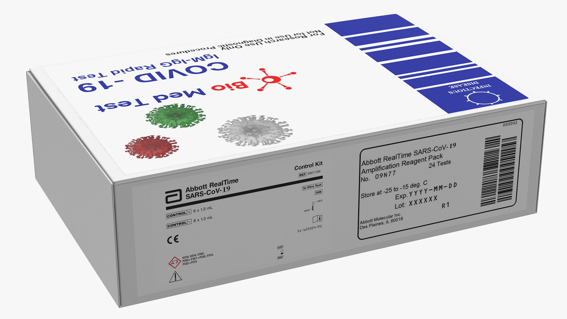 Covid 19 rapid diagnostic 3D - TurboSquid 1567767