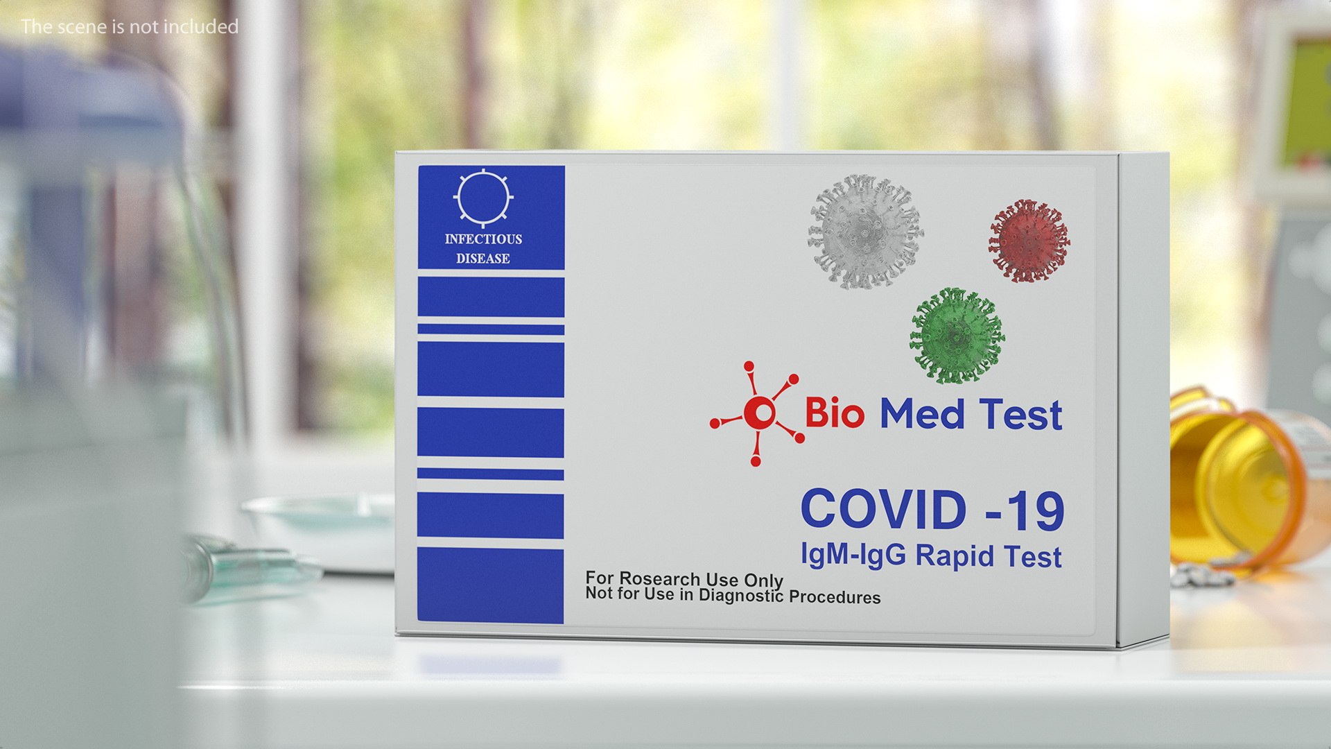 Covid 19 rapid diagnostic 3D - TurboSquid 1567767