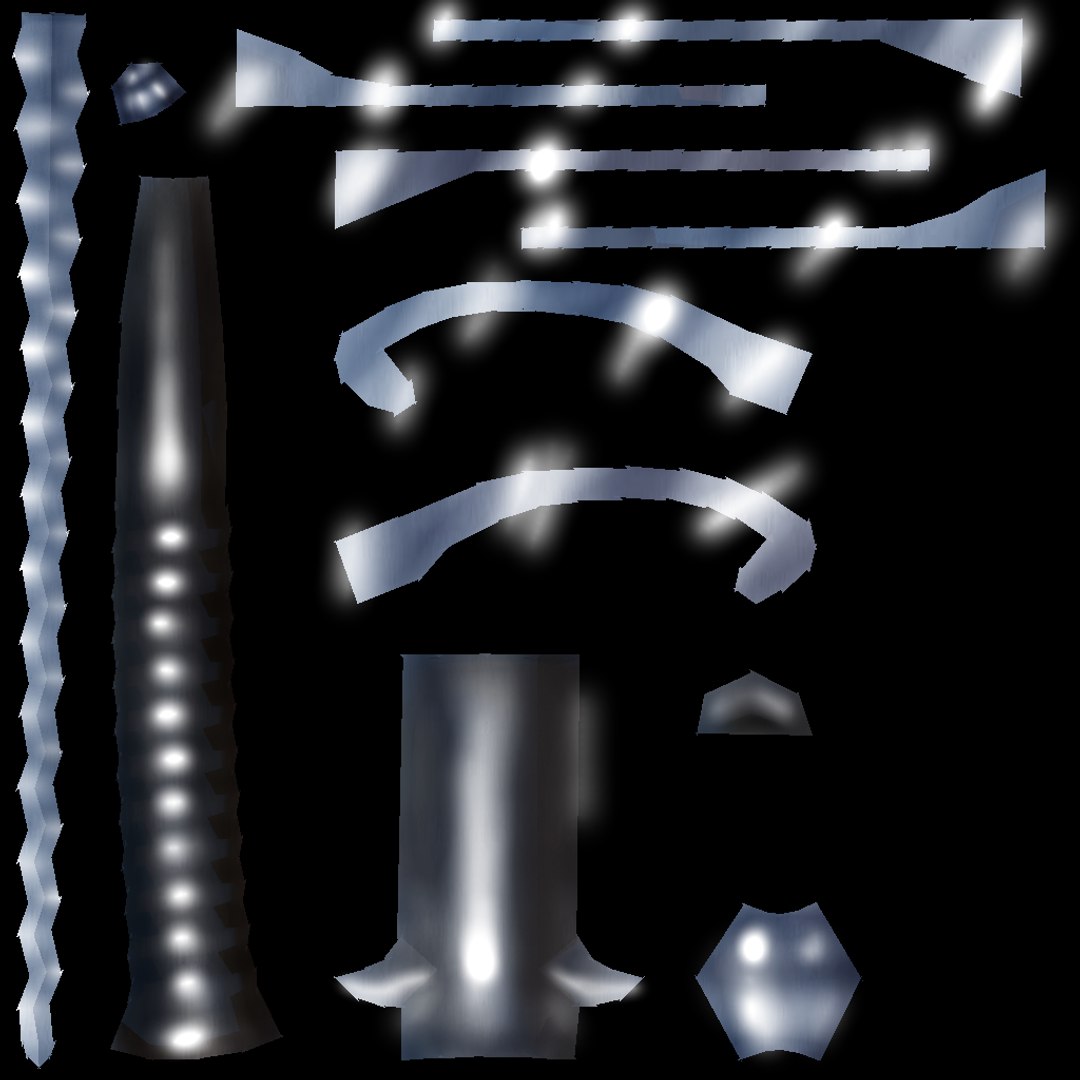 3D Hand Painted Swords Pack 6 - TurboSquid 2429280