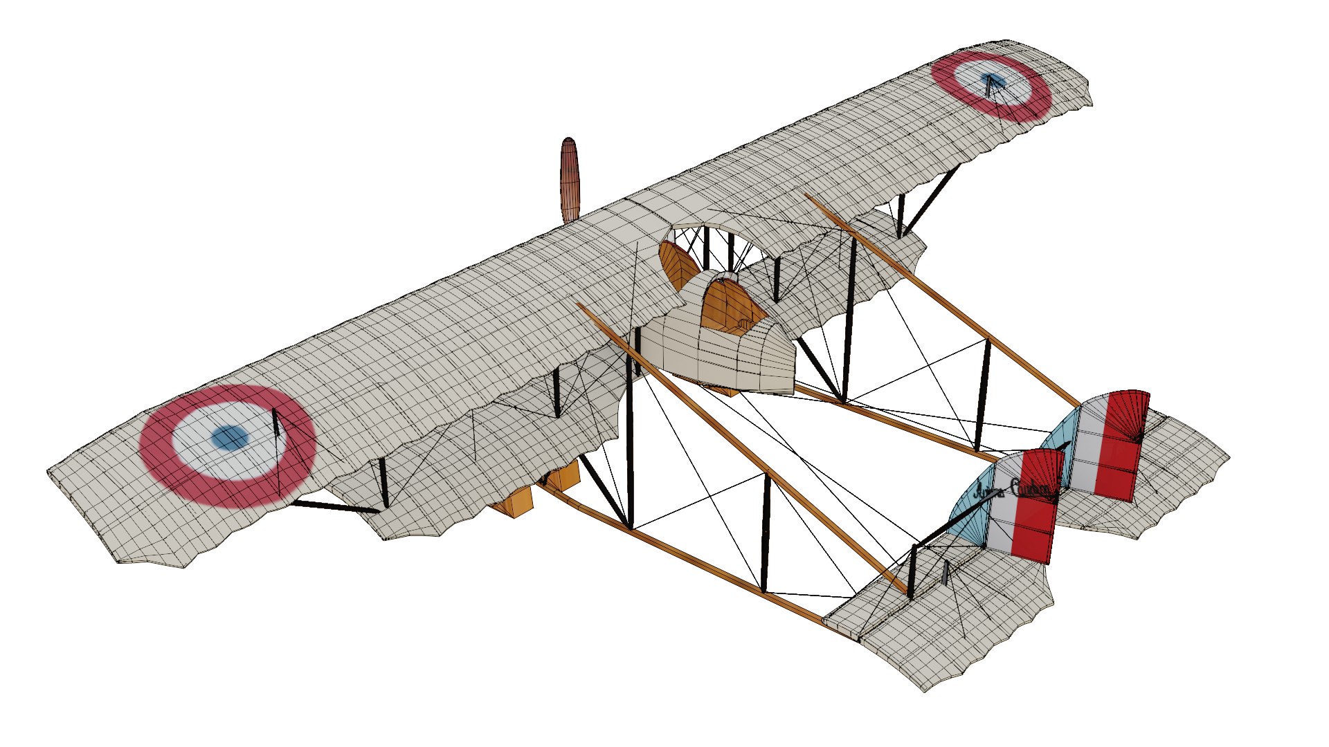 3D Model Caudron G 3 - TurboSquid 2347214