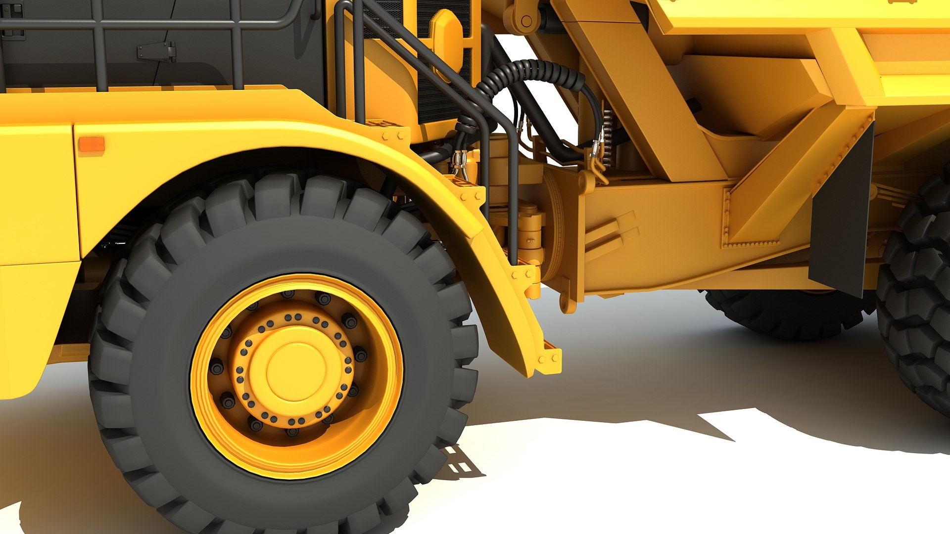 3D Model Articulated Truck - TurboSquid 1549451
