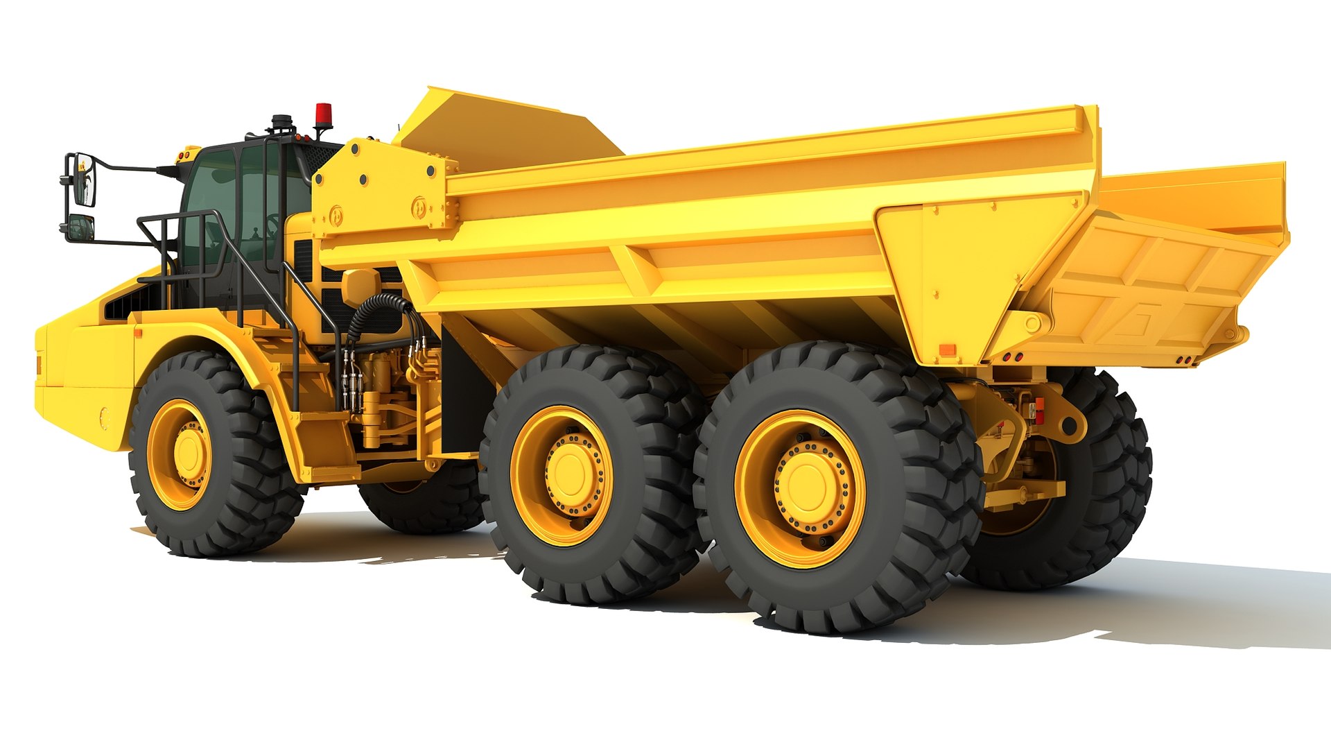 3D Model Articulated Truck - TurboSquid 1549451