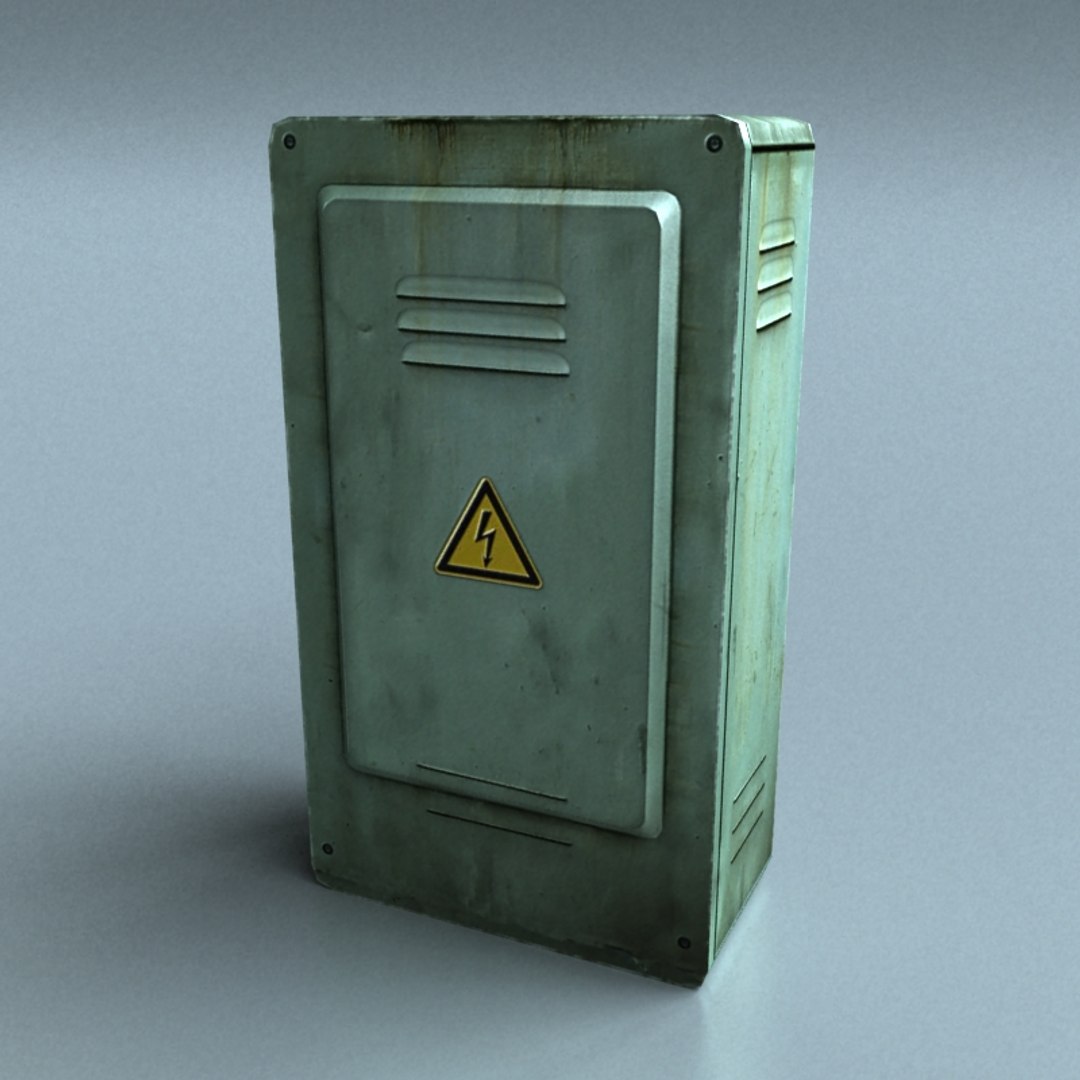 Electric Box 3d Model