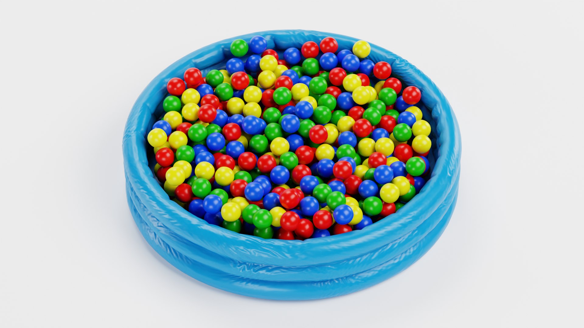 Ball Pool Physics Simulation 3D Model - TurboSquid 2244177