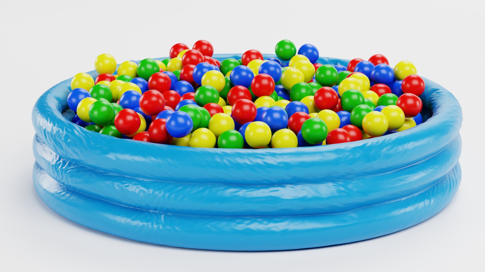 Ball Pool Physics Simulation 3D Model - TurboSquid 2244177