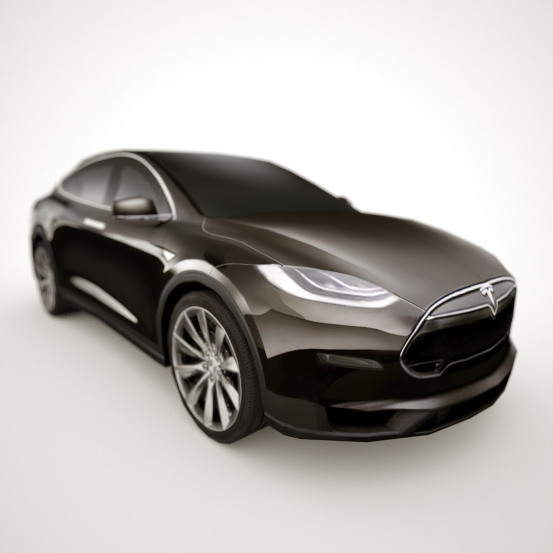 3D Tesla X Model - TurboSquid 1192421