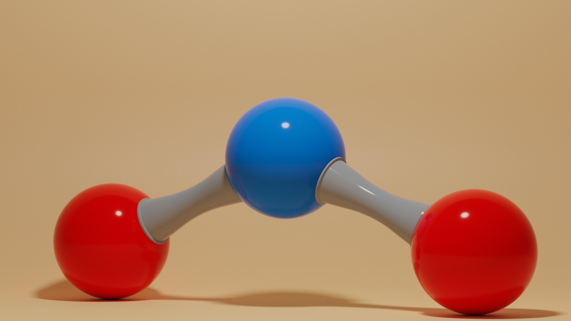Nitrogen Dioxide Molecule NO2 3D - TurboSquid 1720969