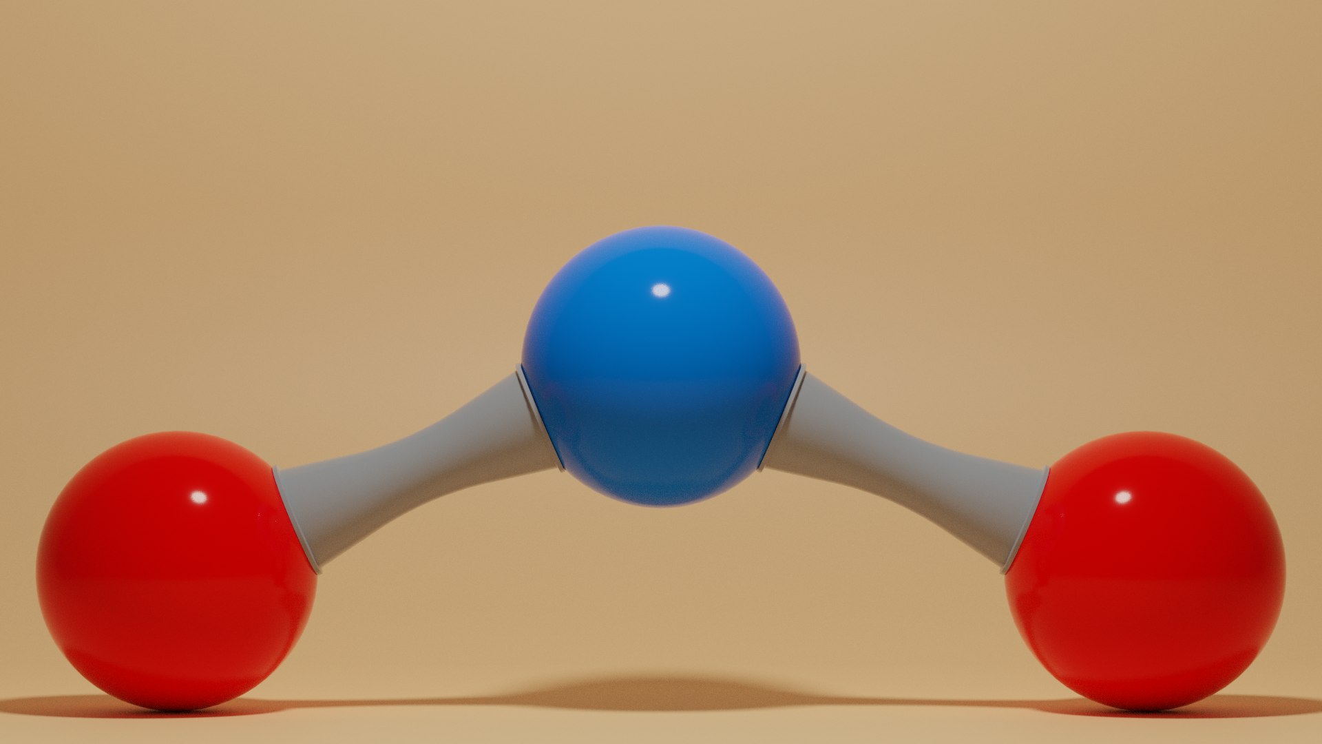 Nitrogen Dioxide Molecule NO2 3D - TurboSquid 1720969