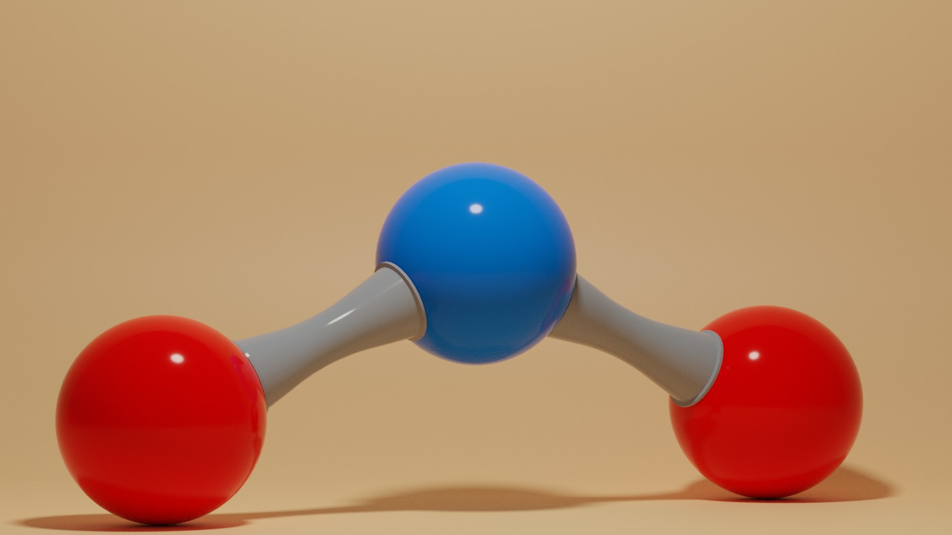 Nitrogen Dioxide Molecule NO2 3D - TurboSquid 1720969