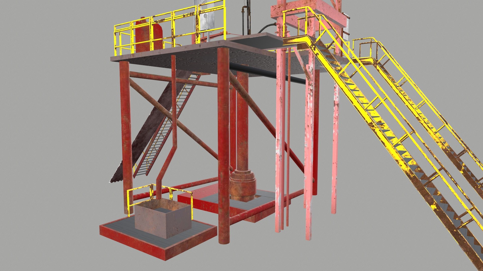 Jackup Platform 3D Model - TurboSquid 2341696